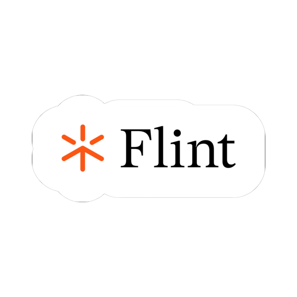 Flint Logo Sticker – The Flint Store